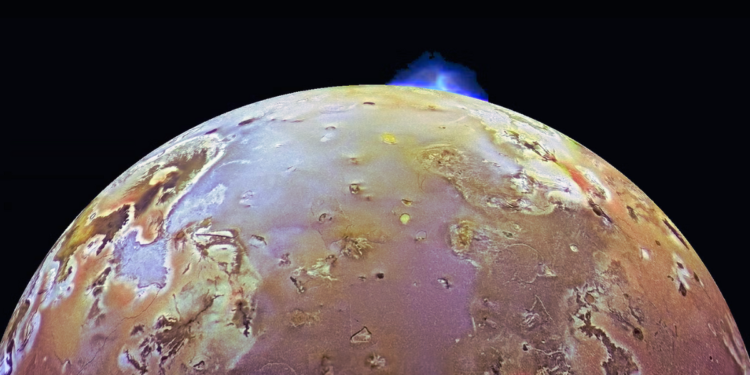 Jupiter’s Moon Io: A Fiery World with a Volcanic History Spanning ...