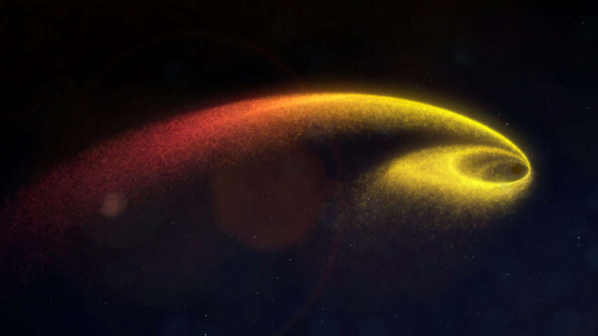 Stellar Shredding: How a Black Hole Consumed the Largest Star Ever ...