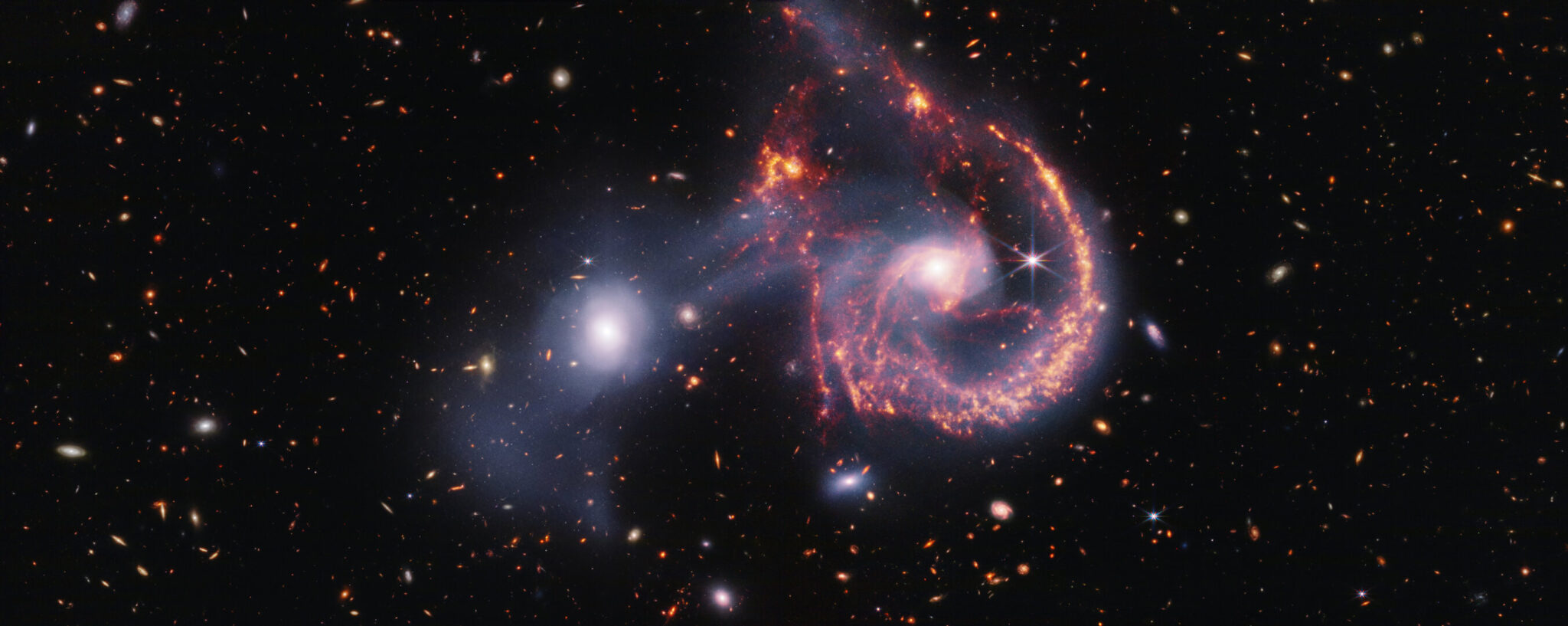 Jaw-Dropping Galactic Crash: Webb’s Epic Snapshot of a Cosmic Merger ...